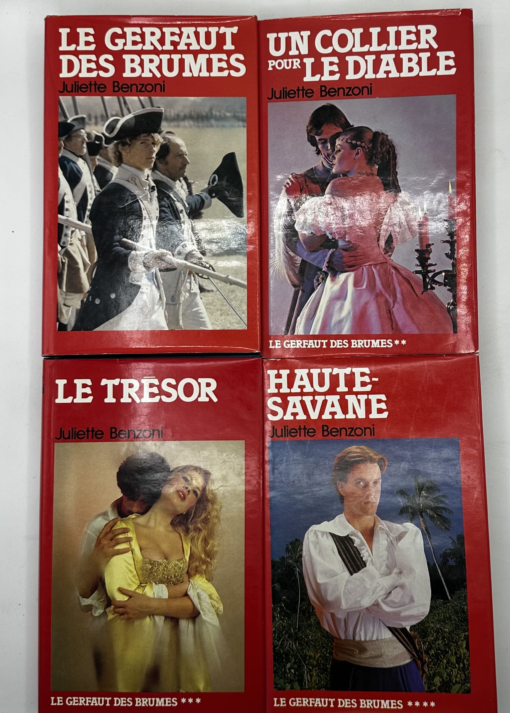 Le Gerfaut des brumes complet en 4 volumes [Relié] by Benzoni, Juliette ...