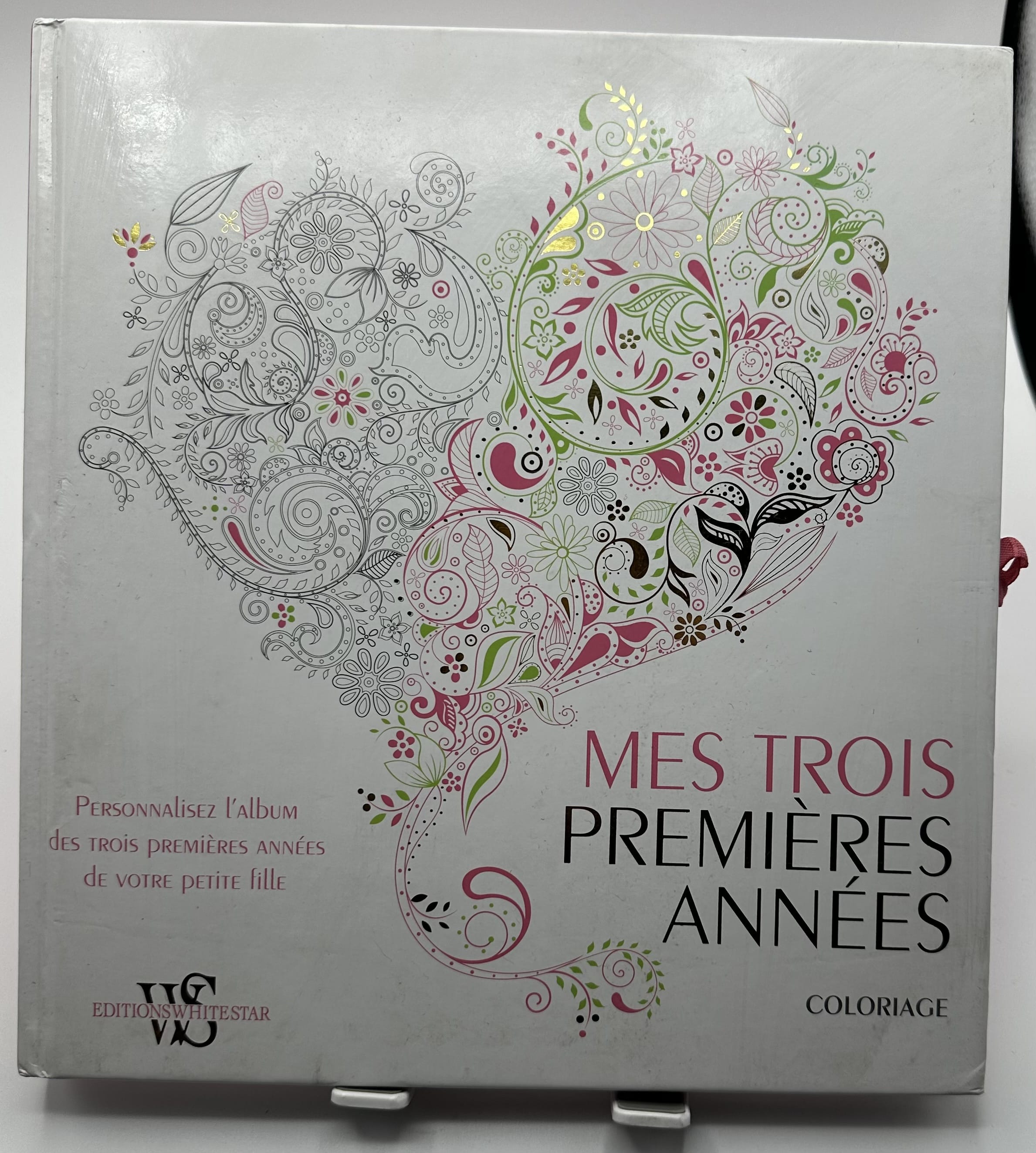 Mes trois premièrs années - Coloriage - Personnalisez l'album de votre ...