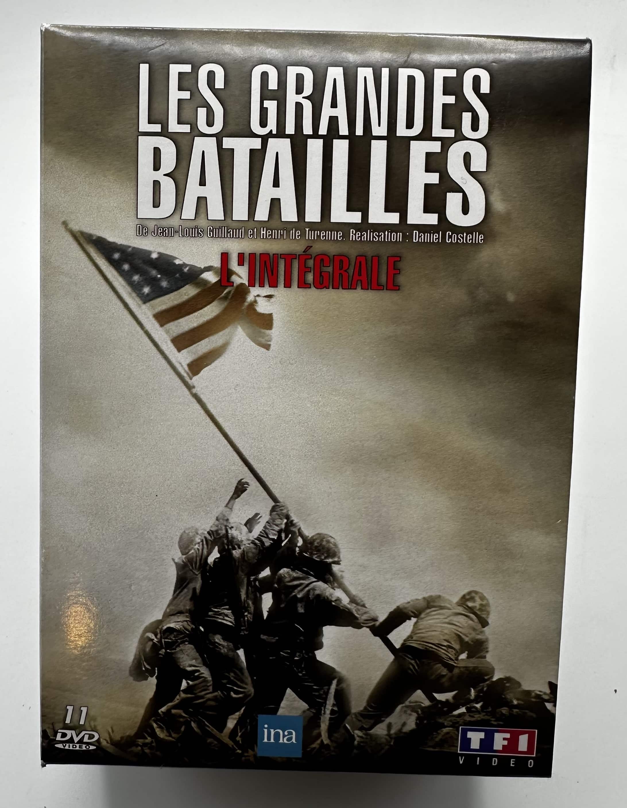 Les Grandes batailles - L'intégrale - 11 DVD - Pack - Daniel Costelle ...